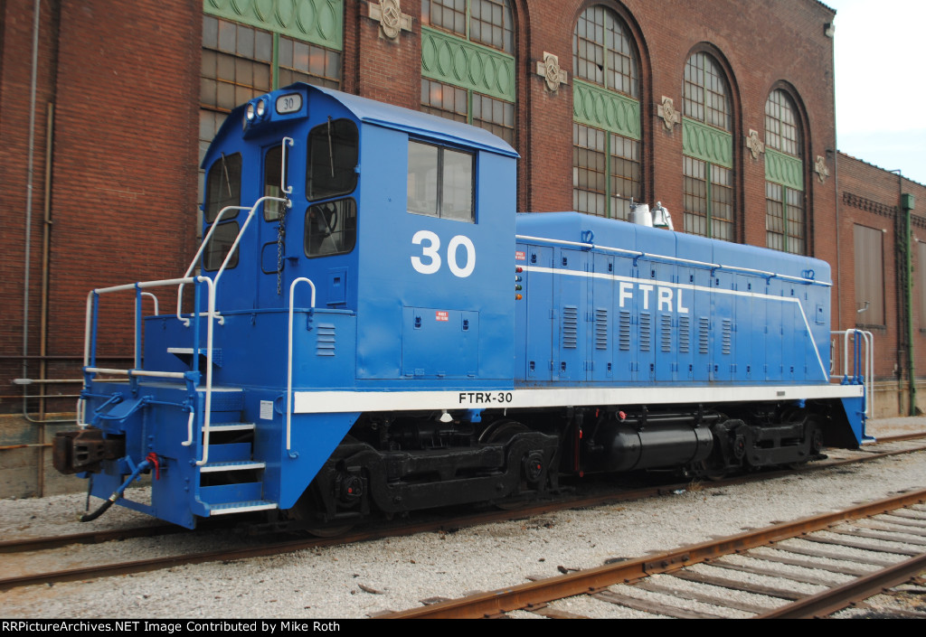 FTRX 30 , part of the Foster Townsend Rail Logistics Inc. fleet.